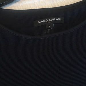 Mario Serrani Italy | Dresses | Nwt Navy Blue Dress | Poshmark